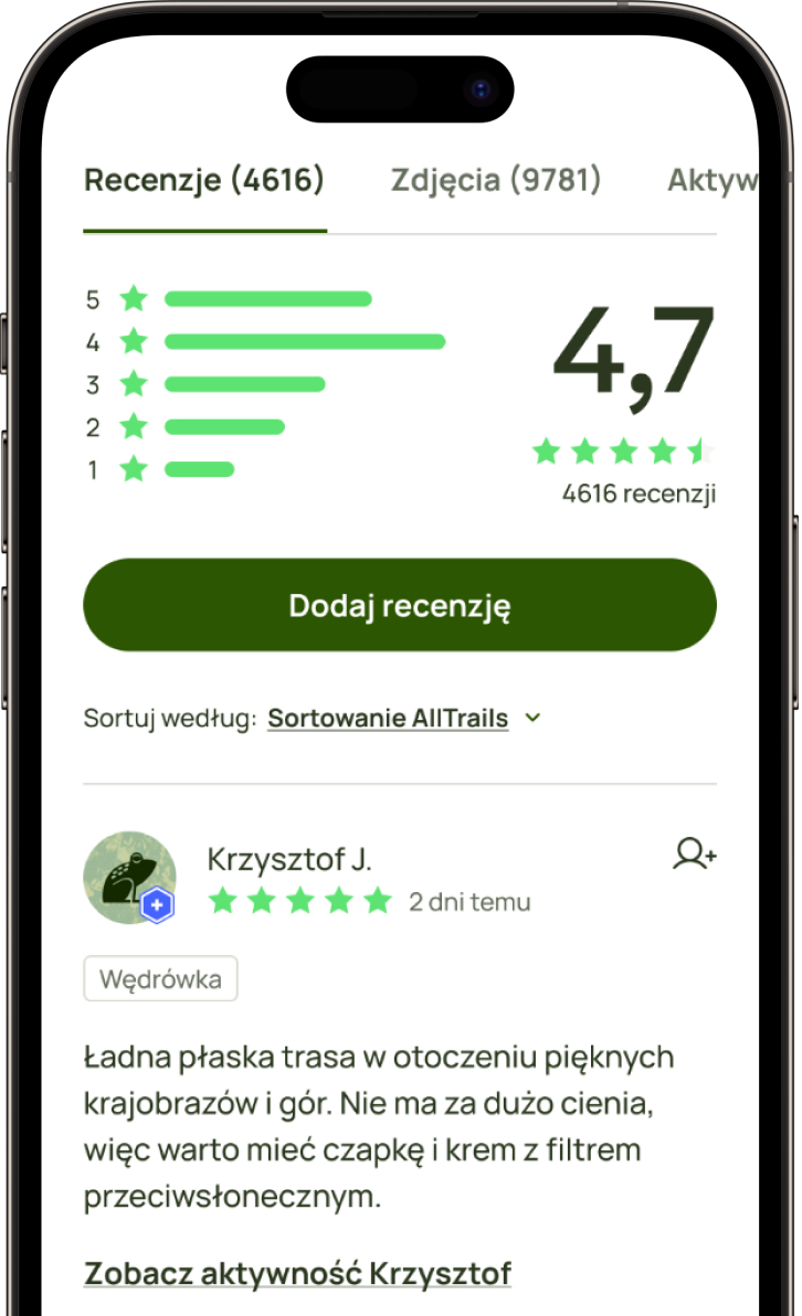AllTrails: przewodniki po szlakach i mapy do wędrówek, biwakowania oraz ...